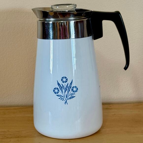 Corningware | Kitchen | Corning Ware Vintage Blue Cornflower Stovetop 9 ...